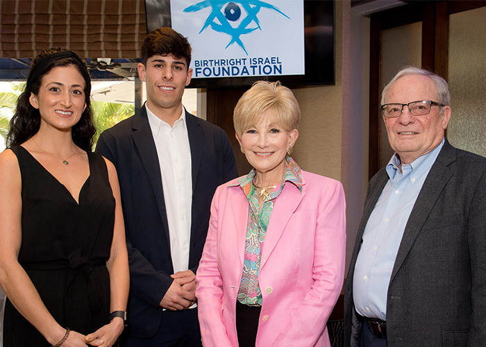 Rhonda Small Hosts an Uplifting Lunch to Benefit Birthright Israel in ...